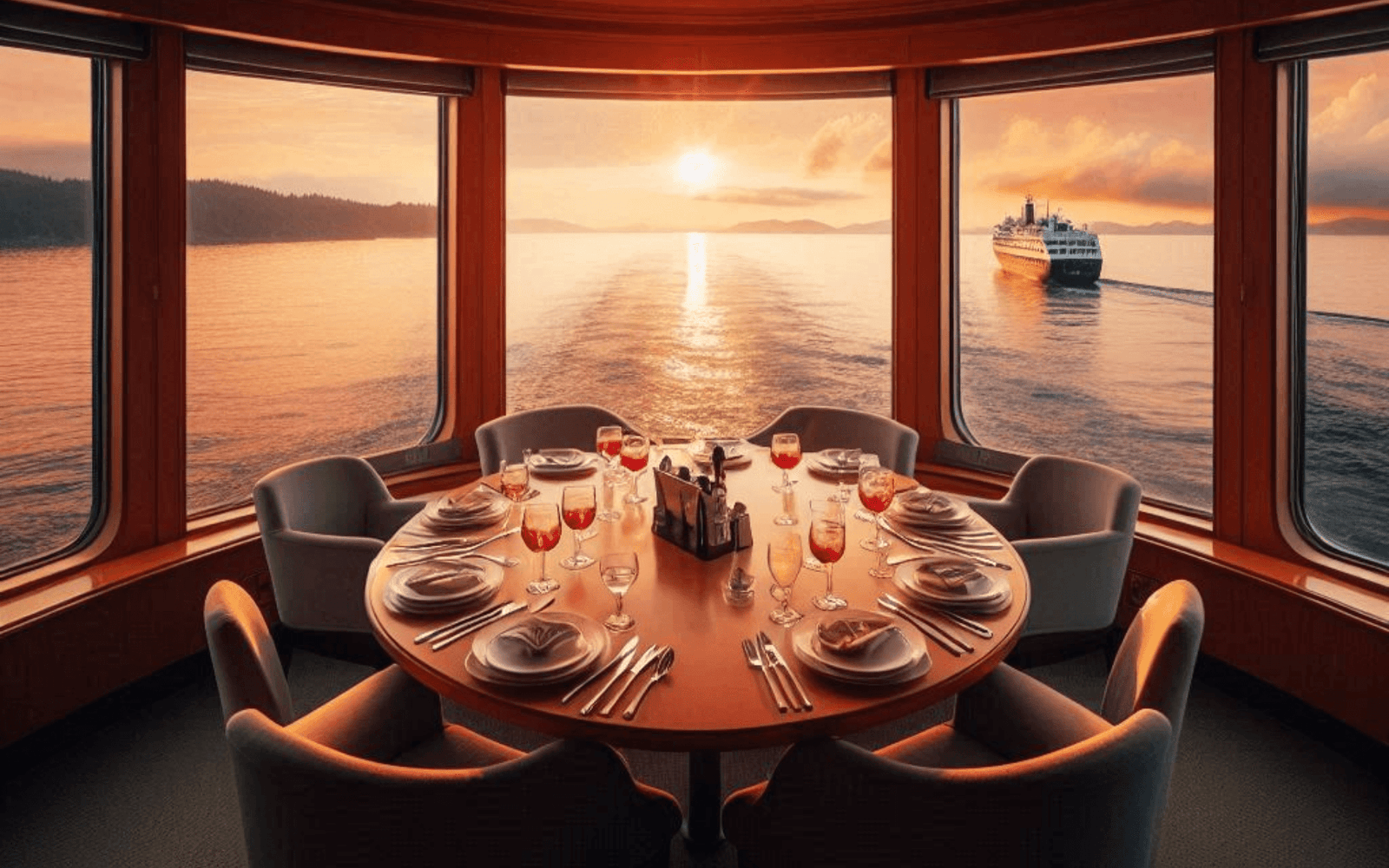 Marine Ship Bar and Restaurant Design | CITA design studio